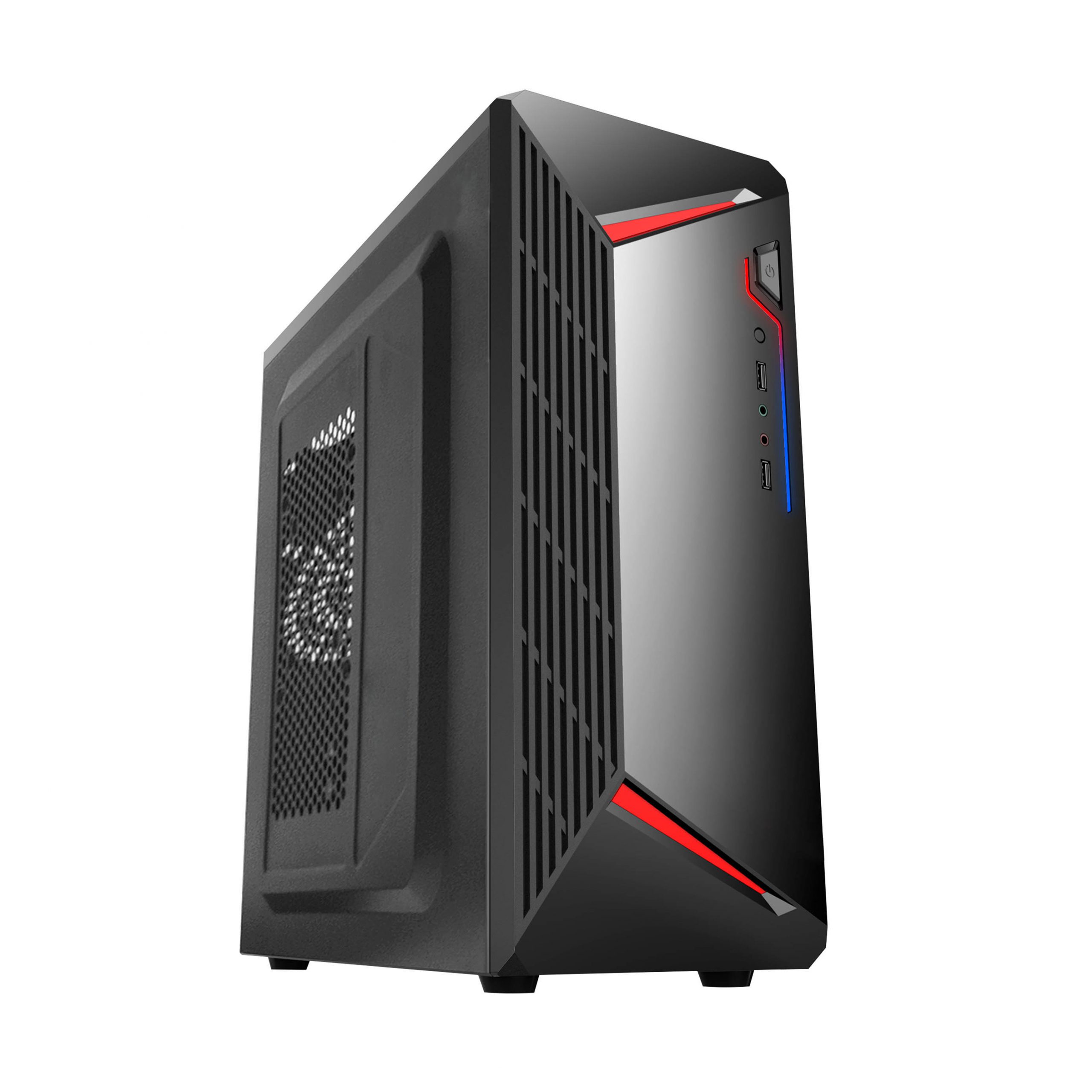 wholesale glass btx plexiglass desktop mid tower boitier custom pc ...