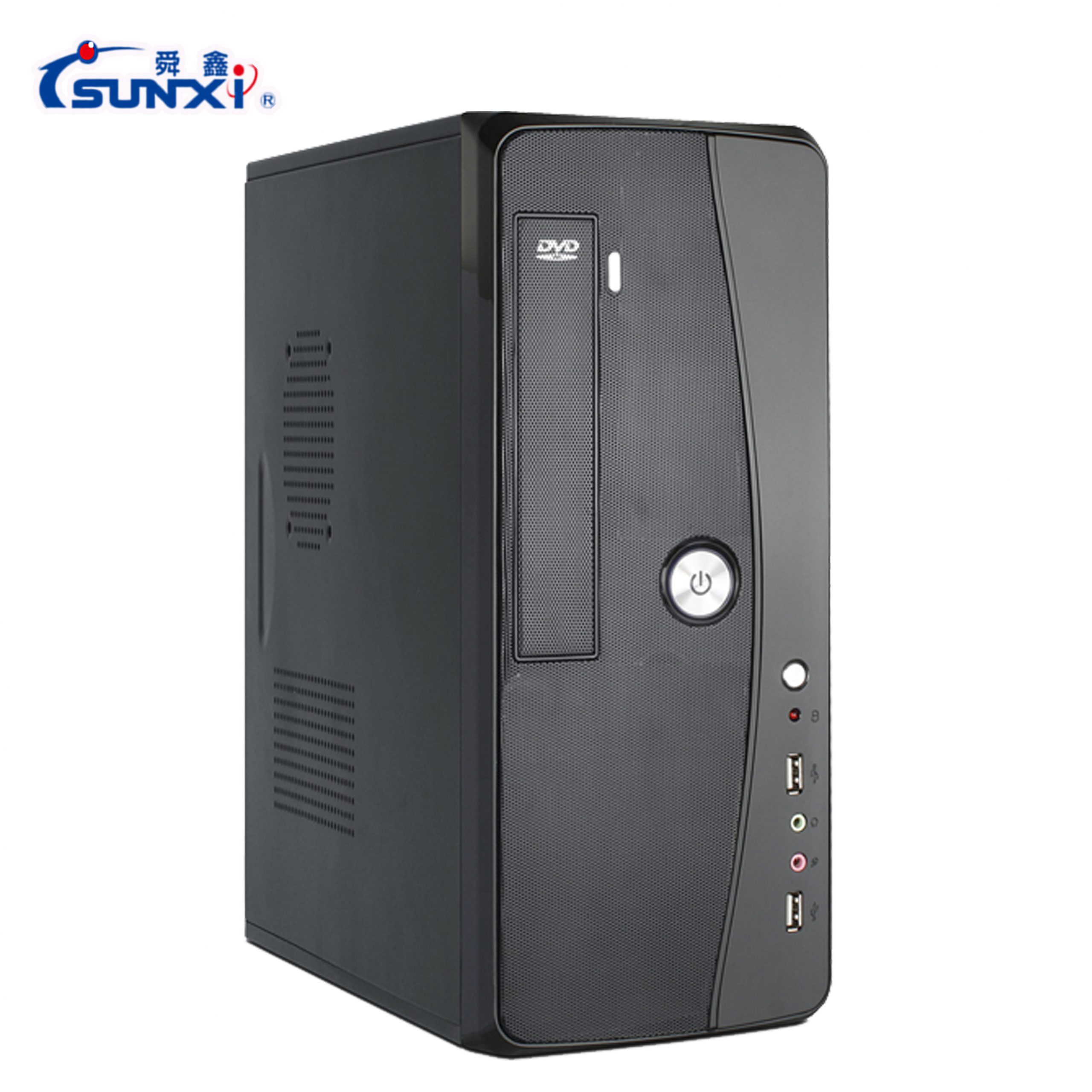 bulk atx with power supply fan plexiglass horizontal cooled cpu cabinet ...