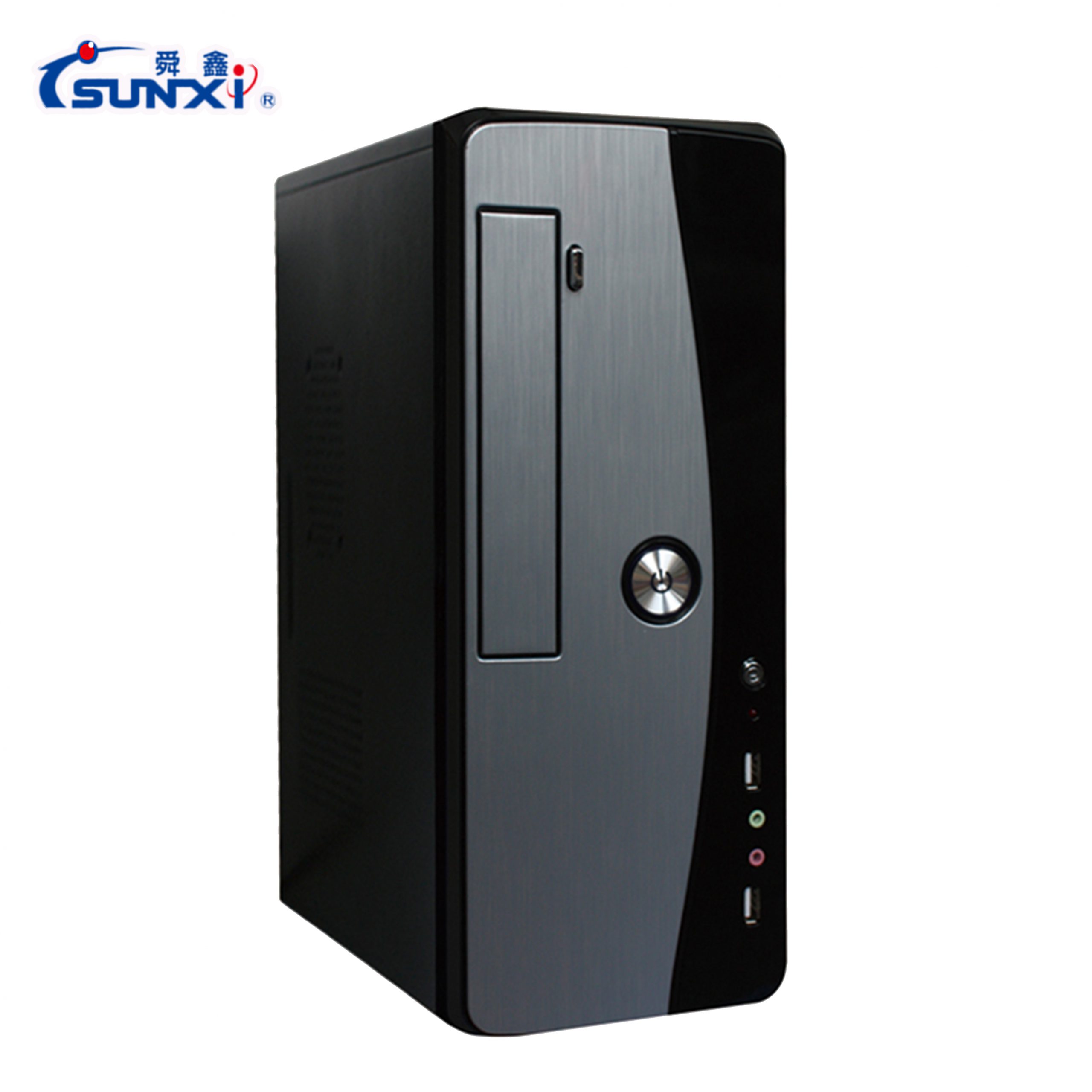 bulk atx with power supply fan plexiglass horizontal cooled cpu cabinet ...