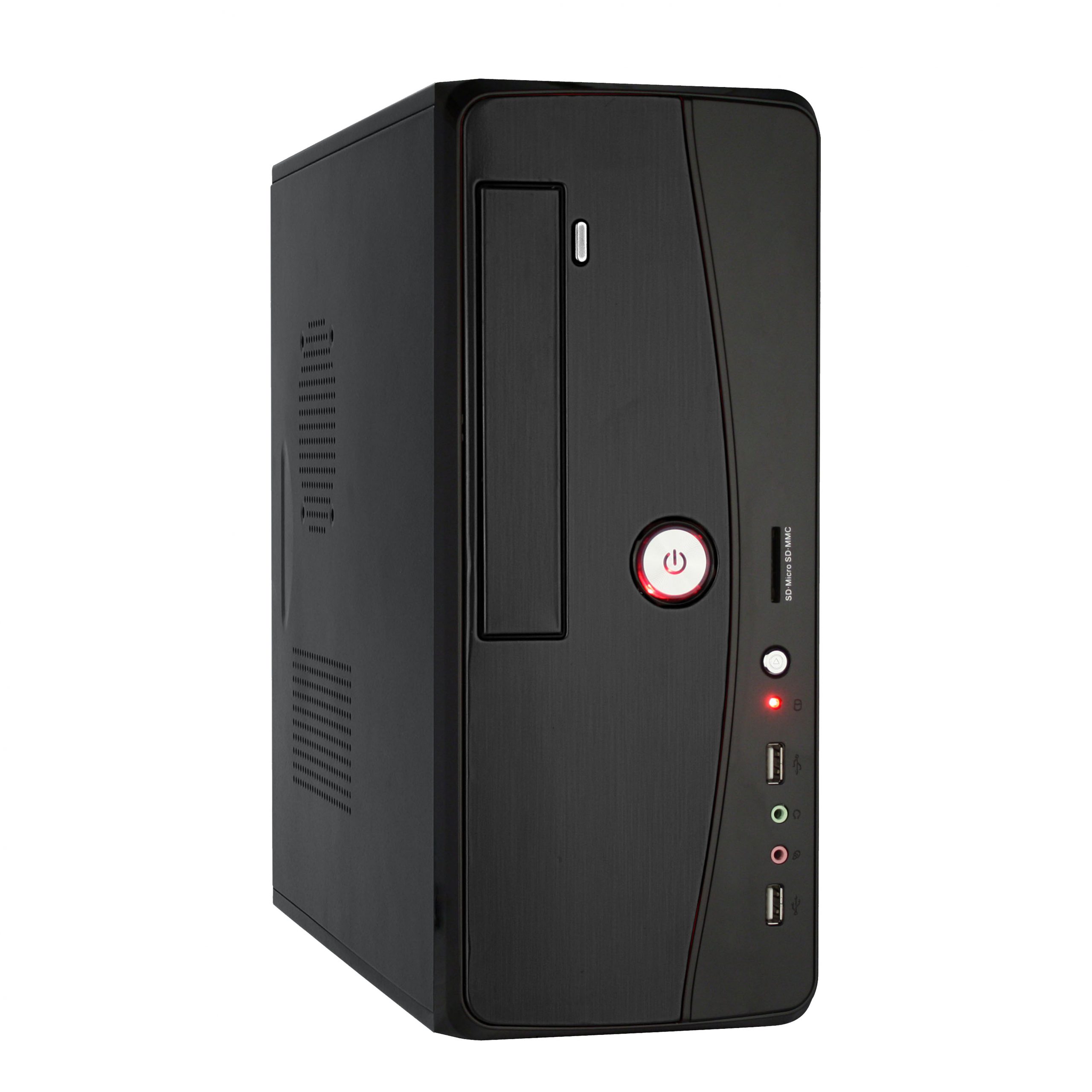 bulk atx with power supply fan plexiglass horizontal cooled cpu cabinet ...