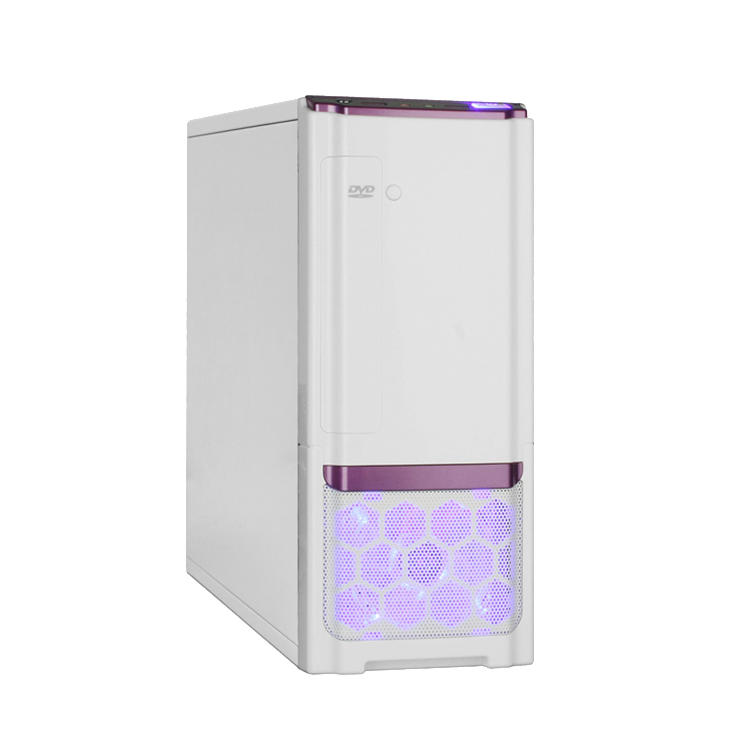 atx pc custom horizontal front panel glass led dustproof gaming ...