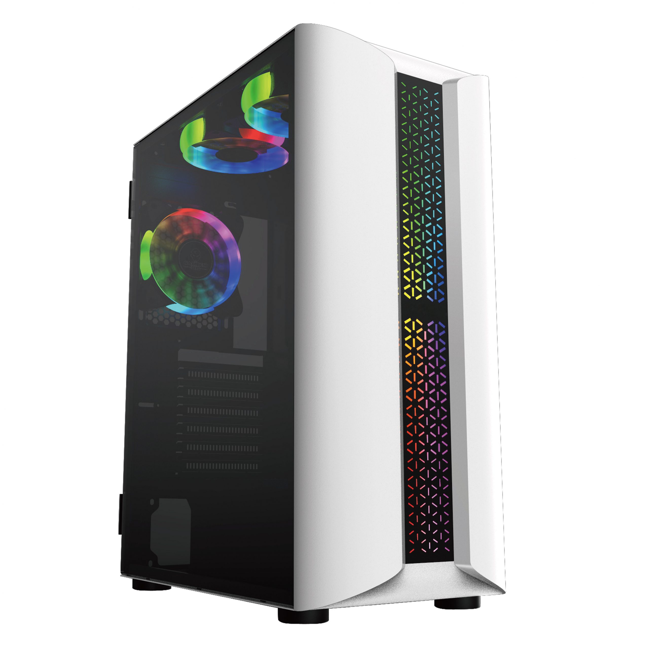 wholesale custom glass btx plexiglass with fan led mid tower gaming ...