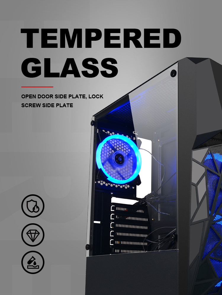 atx manufacturing horizontal itx metal front panel acrylic powertrain ...