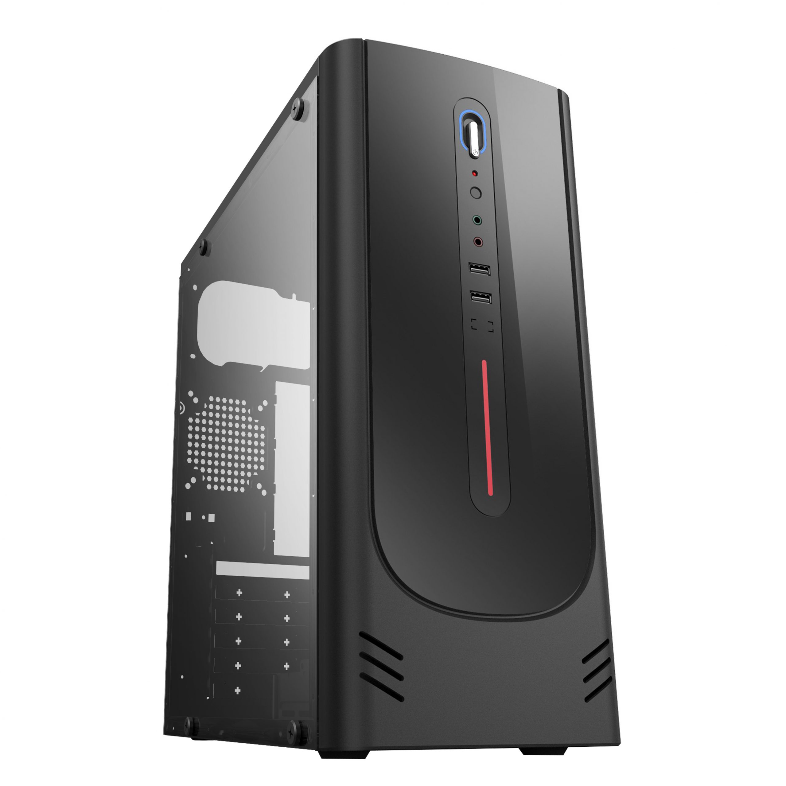 atx casing China cheap vertical office computer box cpu cabinet gamer ...