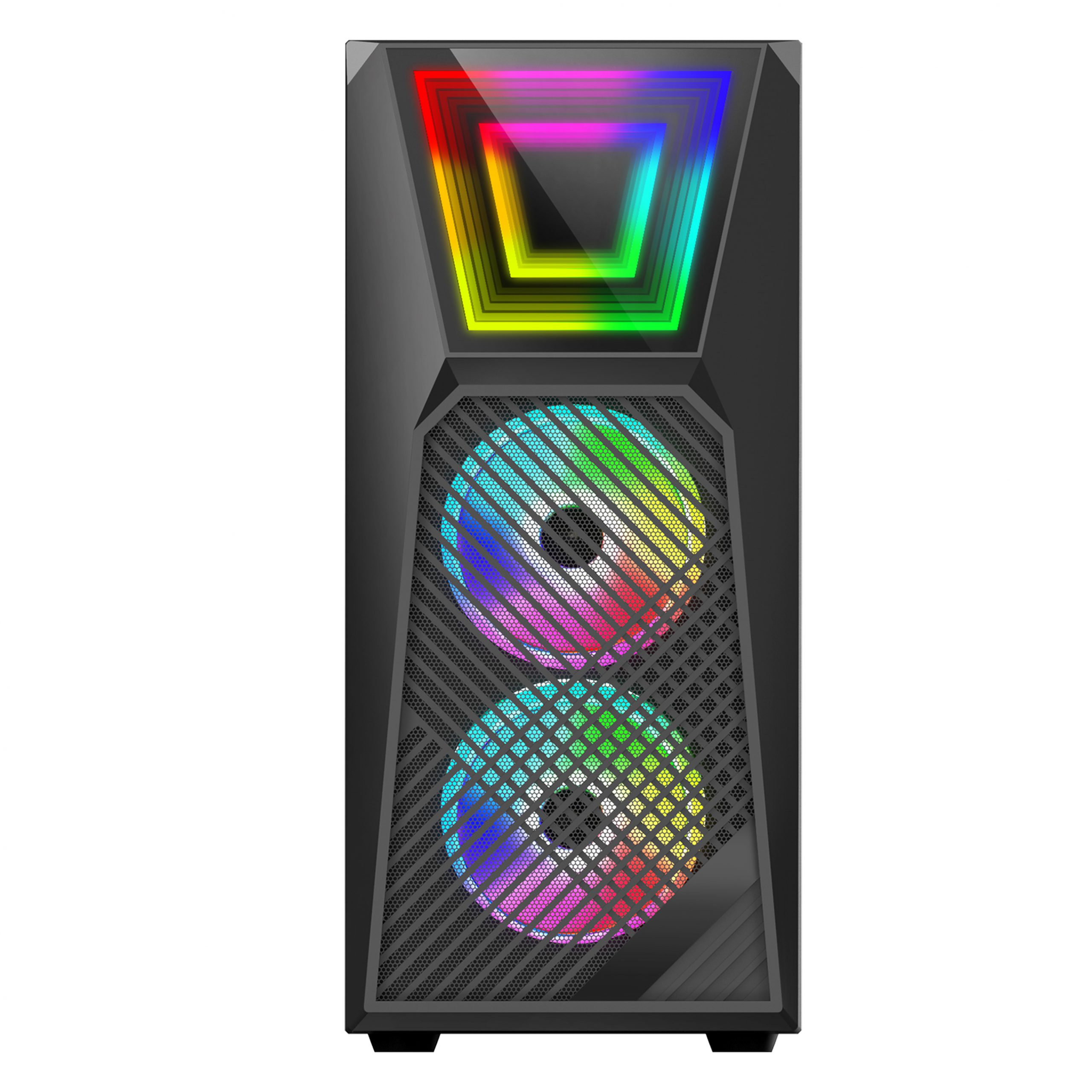 atx pc plastic desktop front panel lcd with power supply cooler master ...